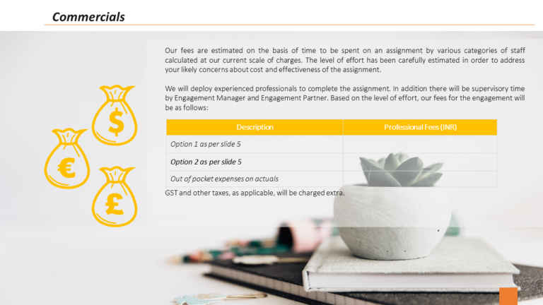Download Service Fees Brain Powerpoint Infographic Template