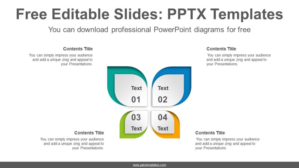 wing Cycle PowerPoint Cycle diagram Slide Design