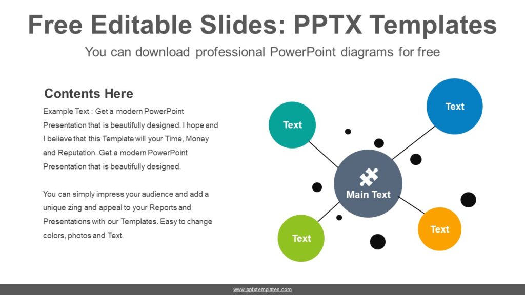 Download Clean Slide Brain Powerpoint Infographic Template