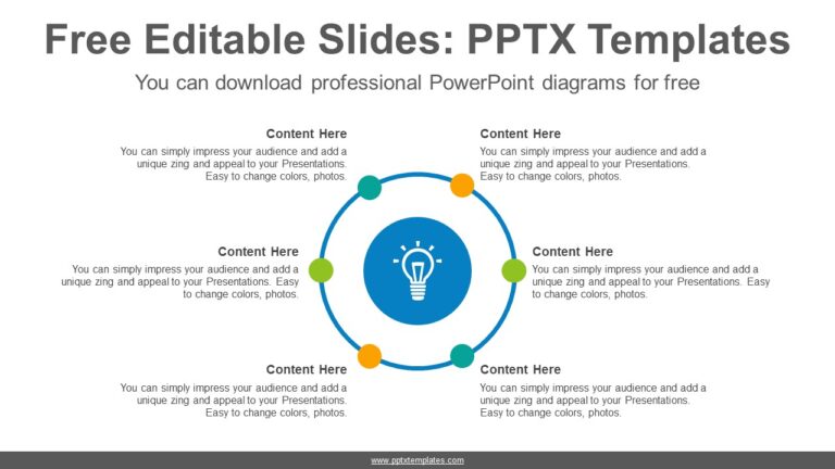 Circle-radial-dot-PowerPoint-Diagram-Template - PPTX Templates