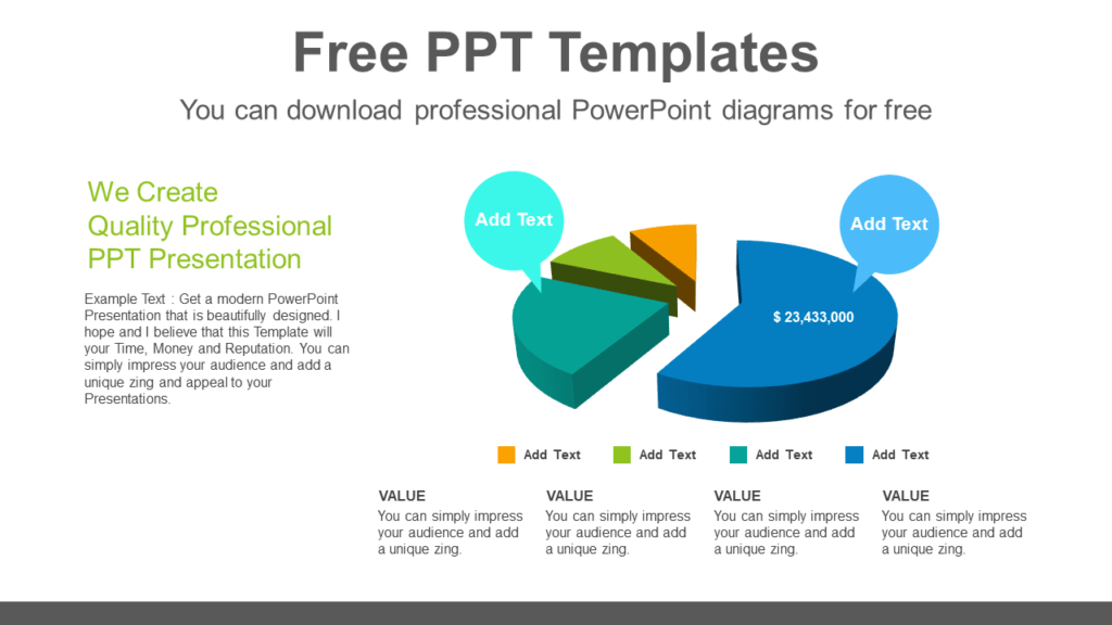 Download Free PowerPoint Chart and Graph Templates