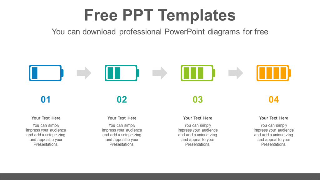 Download Charging battery Brain Powerpoint Infographic Template