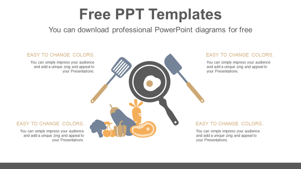 Download Cooking Food PPT Brain Powerpoint Infographic Template
