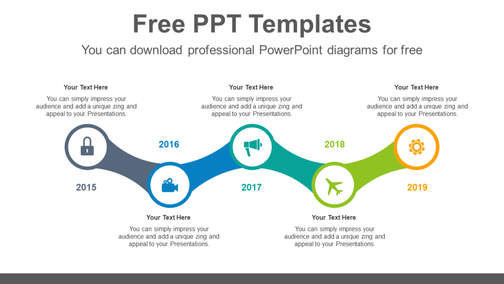 Cross-linked-chain-PowerPoint-Diagram-Template - PPTX Templates