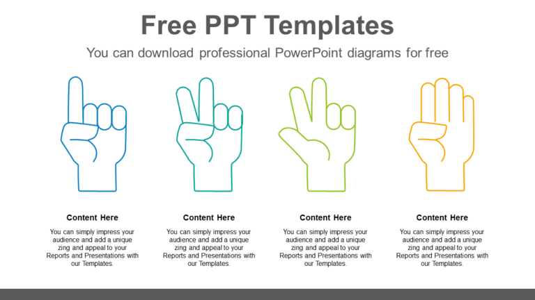 Finger-Numbering-PowerPoint-Diagram - PPTX Templates