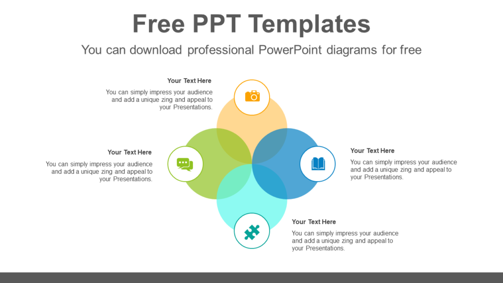 Download Intersection Circles Brain Powerpoint Infographic Template