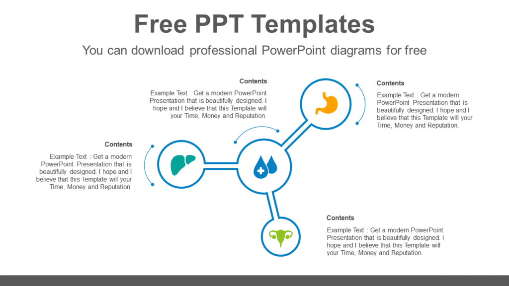 Download Medical Cells Brain Powerpoint Infographic Template