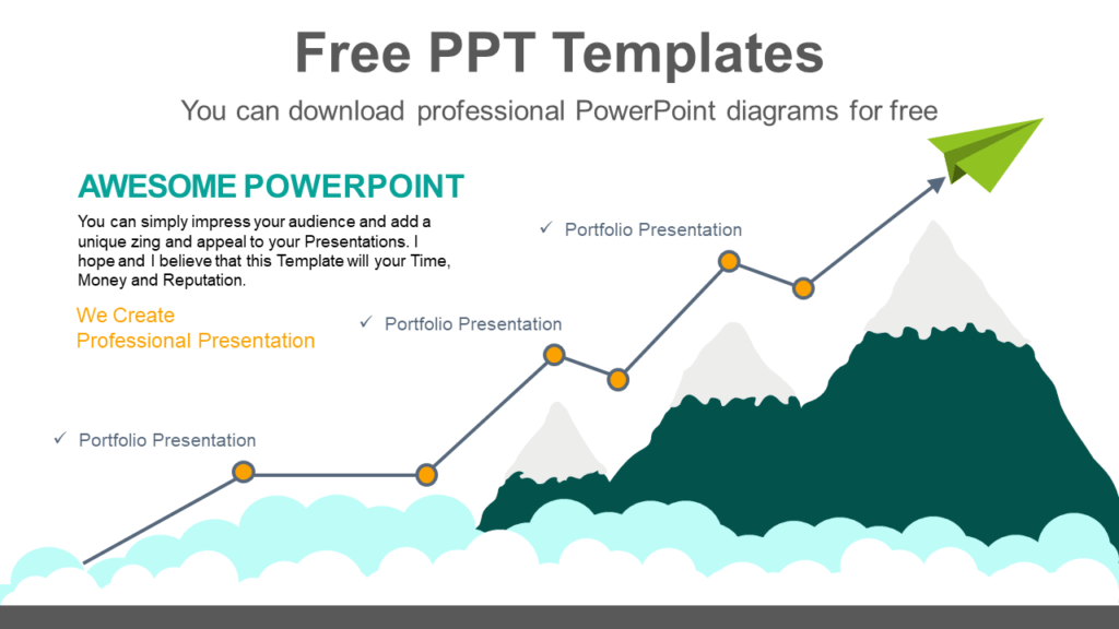 Mountain-Rising-Curve-PowerPoint-Diagram - PPTX Templates