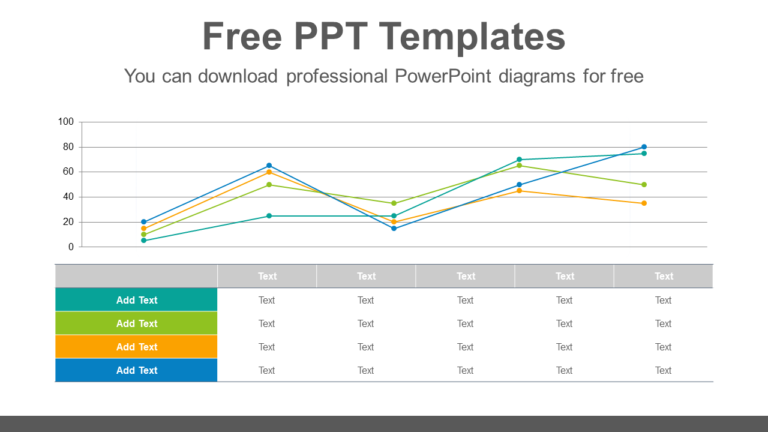 Download Table Line Chart Brain Powerpoint Infographic Template