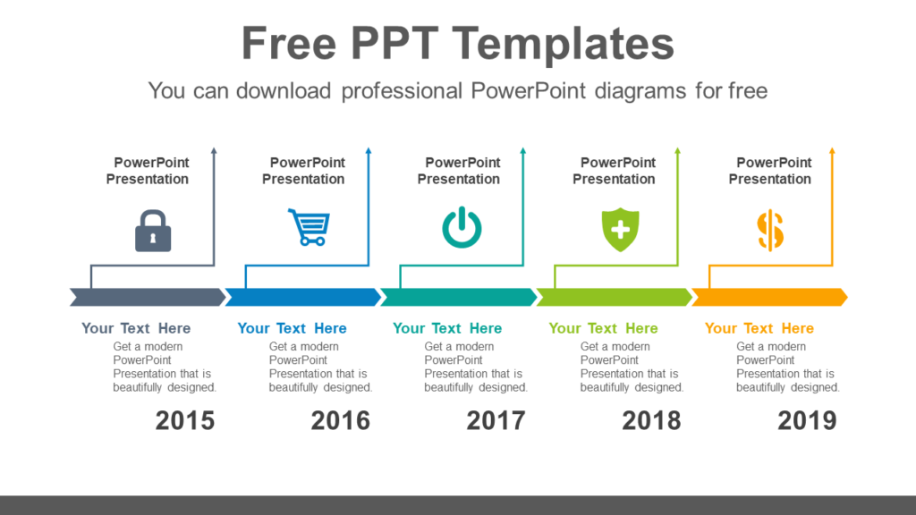 Download Thin Chevron arrows Brain Powerpoint Infographic Template