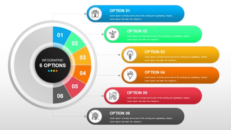 Download Workflow Layout Brain Powerpoint Infographic Template