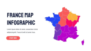 france-map-infographic - PPTX Templates