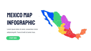 mexico-map-infographic - PPTX Templates