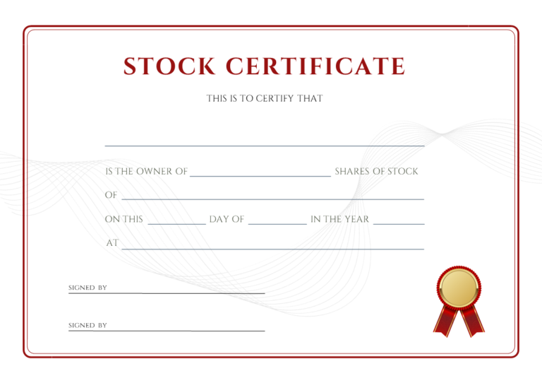 Download Share Certificate Template Brain Powerpoint Infographic Template