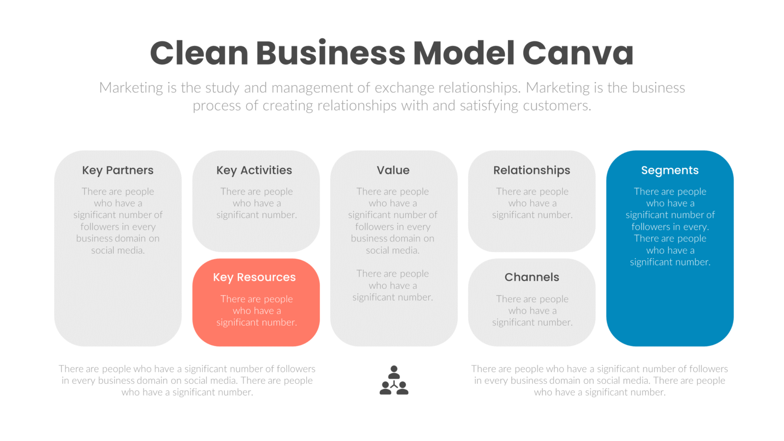 Download Clean Business Model Canva Brain Powerpoint Infographic Template Download Clean Business Model Canva Brain Powerpoint Infographic Template