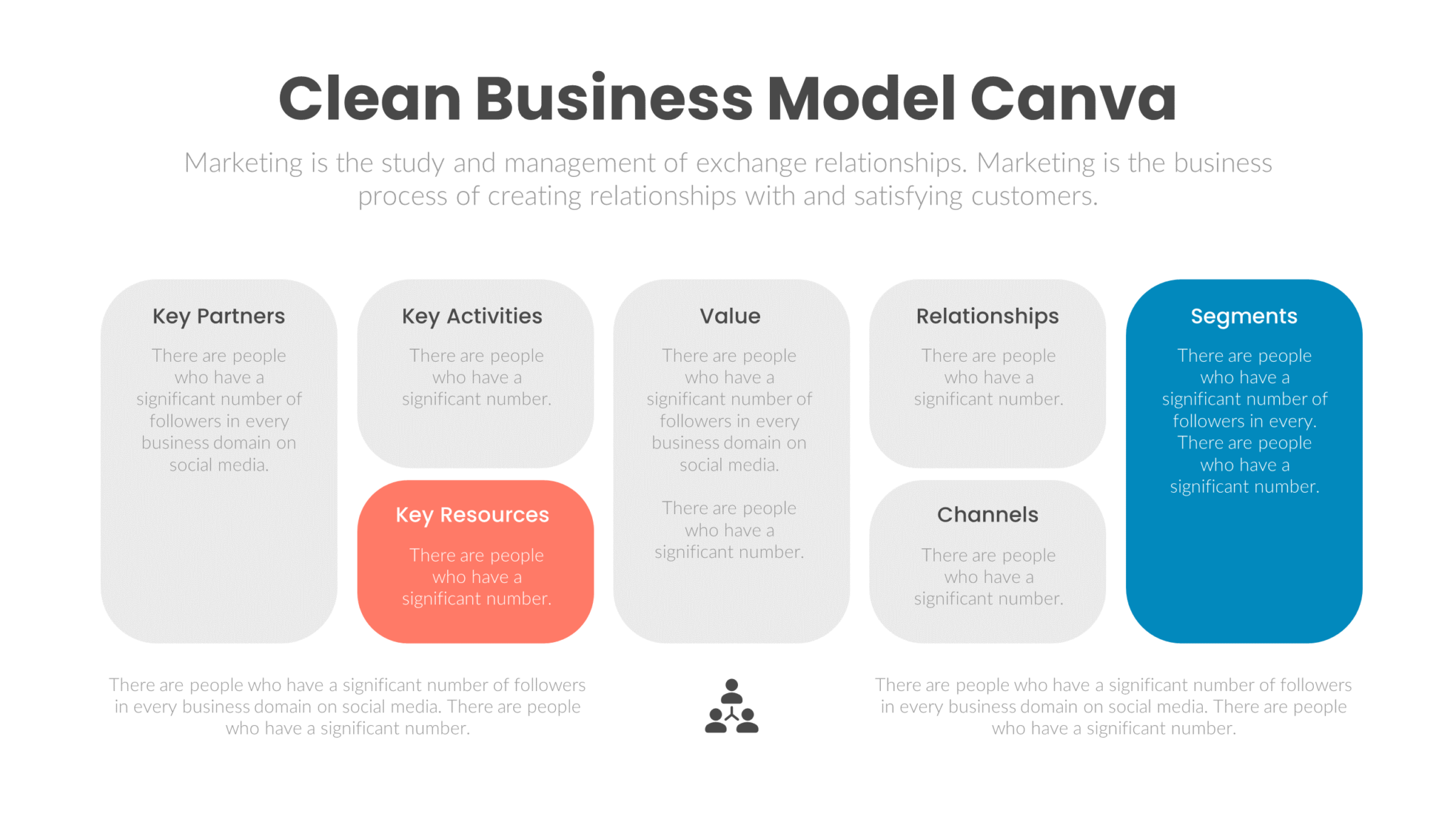 Download Clean Business Model Canva Brain Powerpoint Infographic Template Download Clean Business Model Canva Brain Powerpoint Infographic Template
