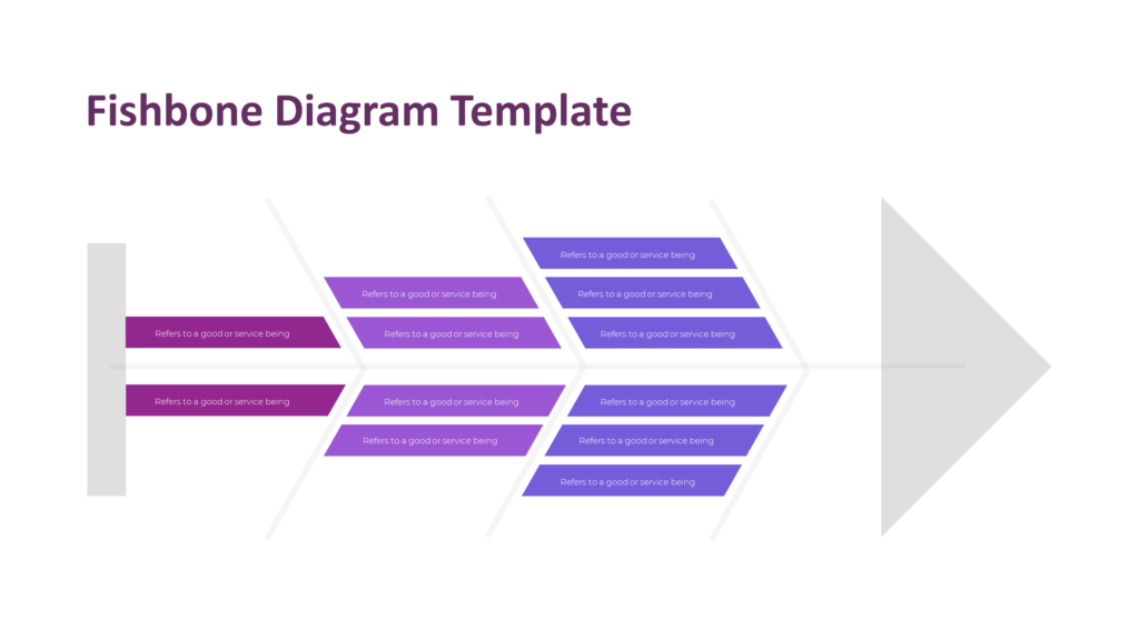 Download Online Fishbone Design Brain Powerpoint Infographic Template