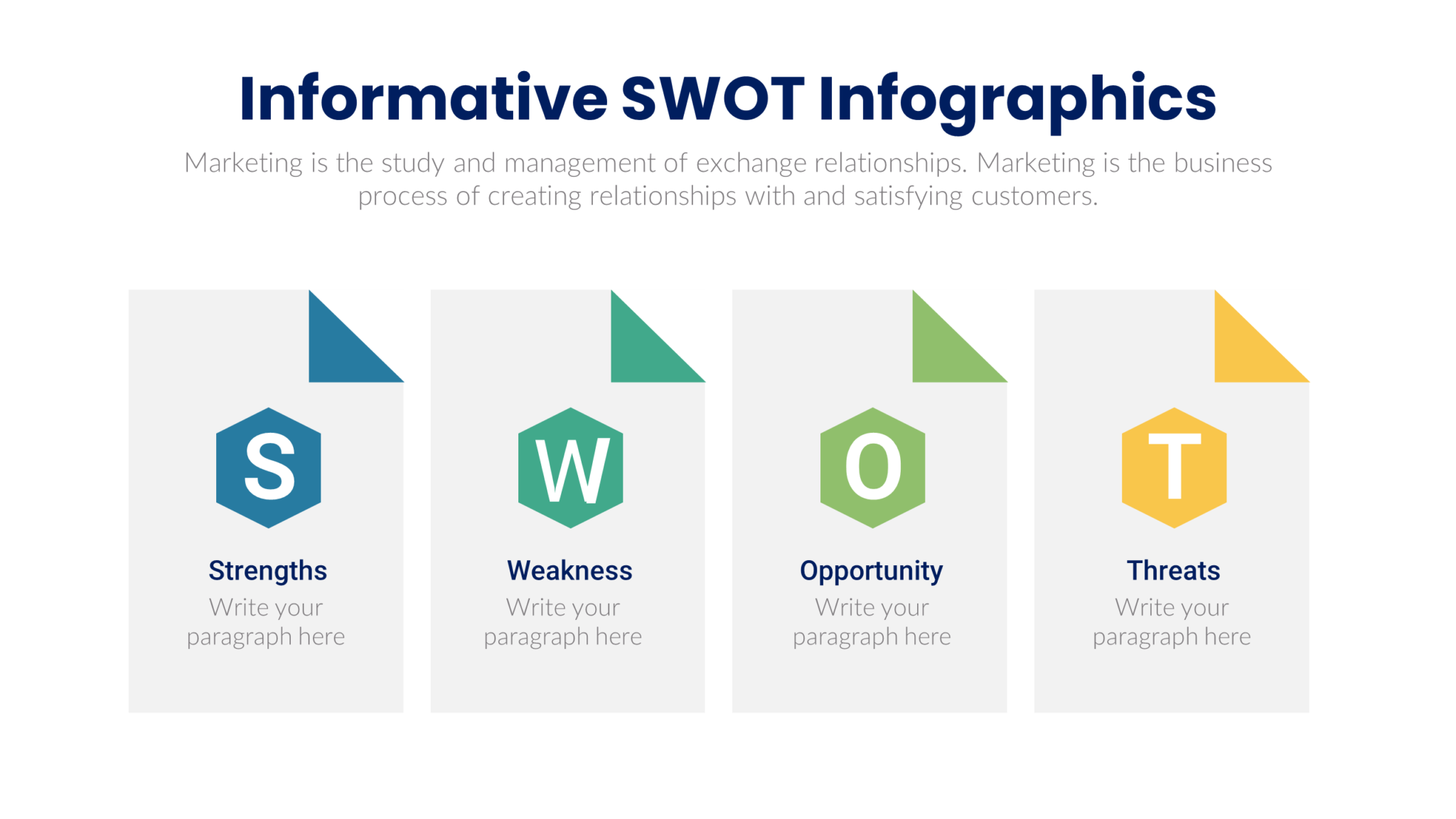 Download SWOT For Students Brain Powerpoint Infographic Template