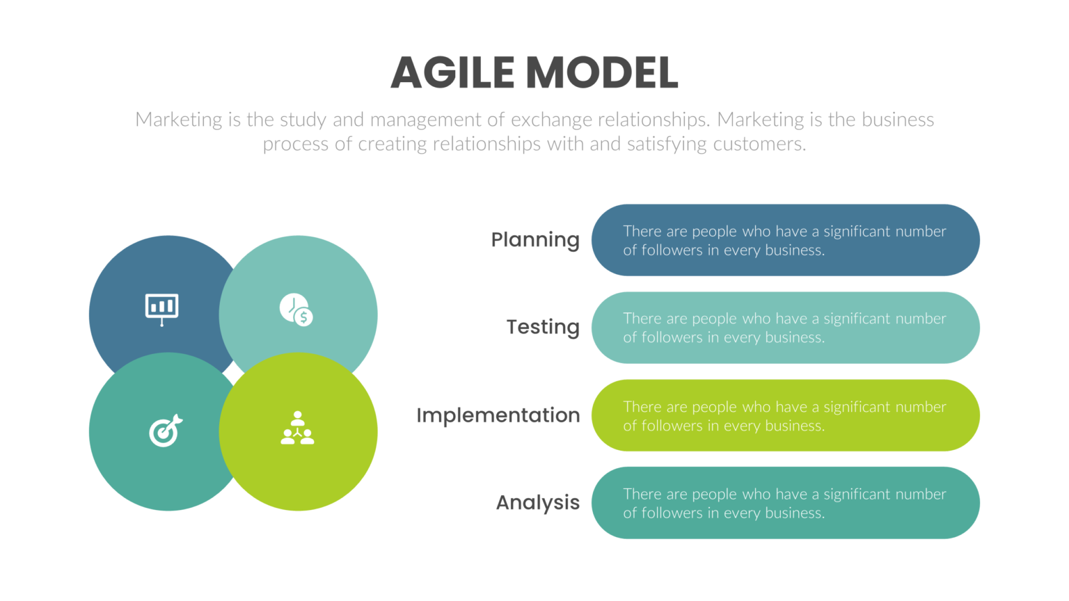 Download Editable Agile Model Powerpoint Template
